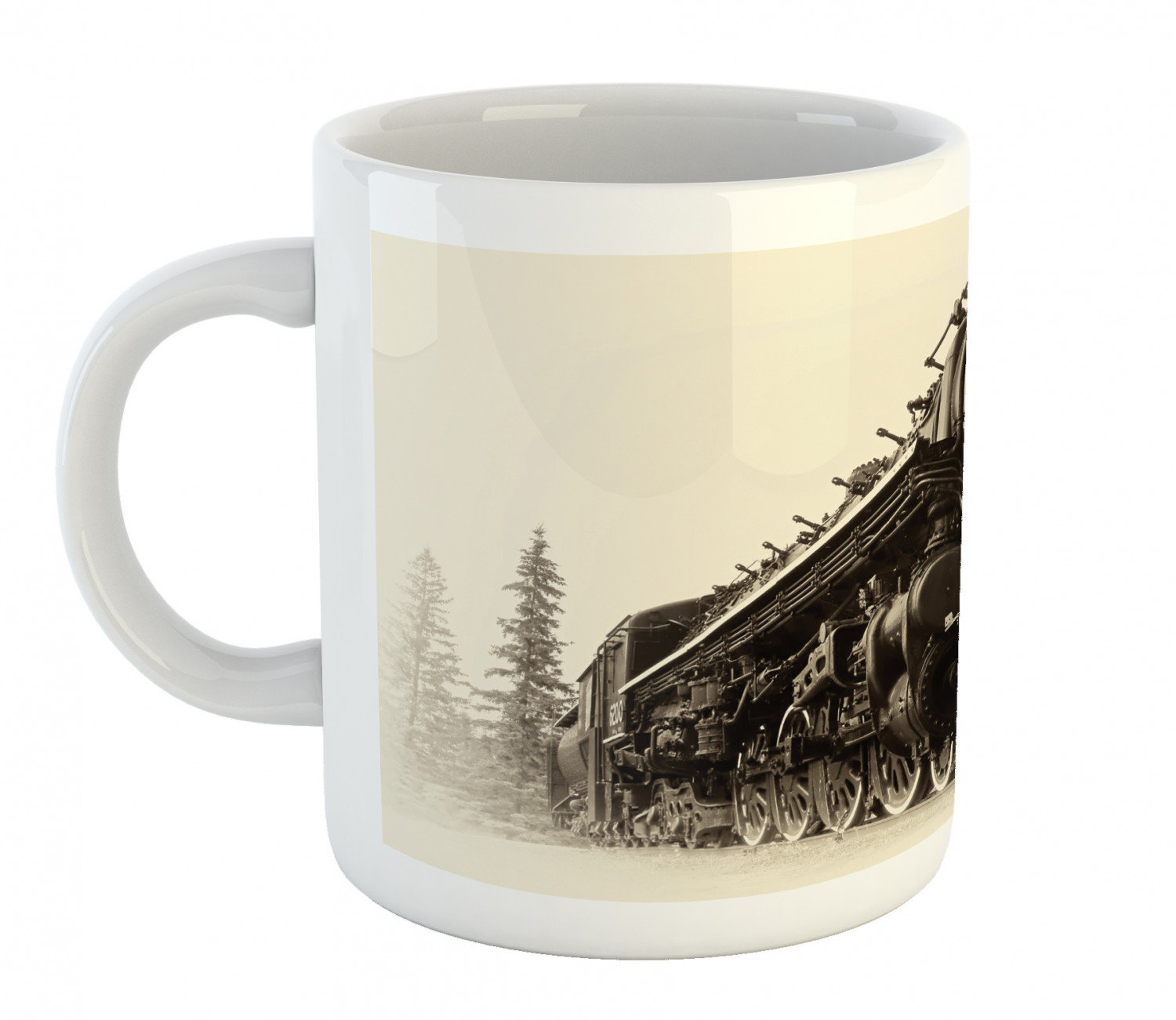 East Urban Home Steam Engine Coffee Mug | Wayfair