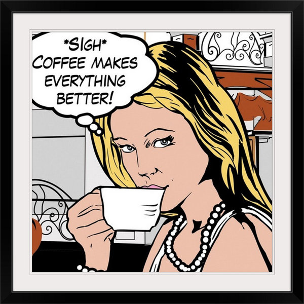 Great Big Canvas Java Comic Modern & Contemporary On Unavaible Print ...