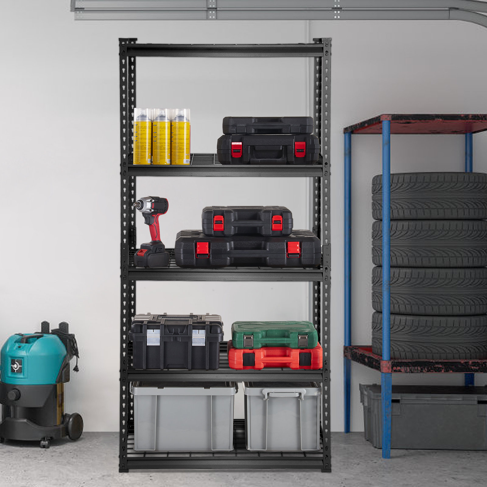 WFX Utility™ Height -Adjustable Storage Rack | Wayfair