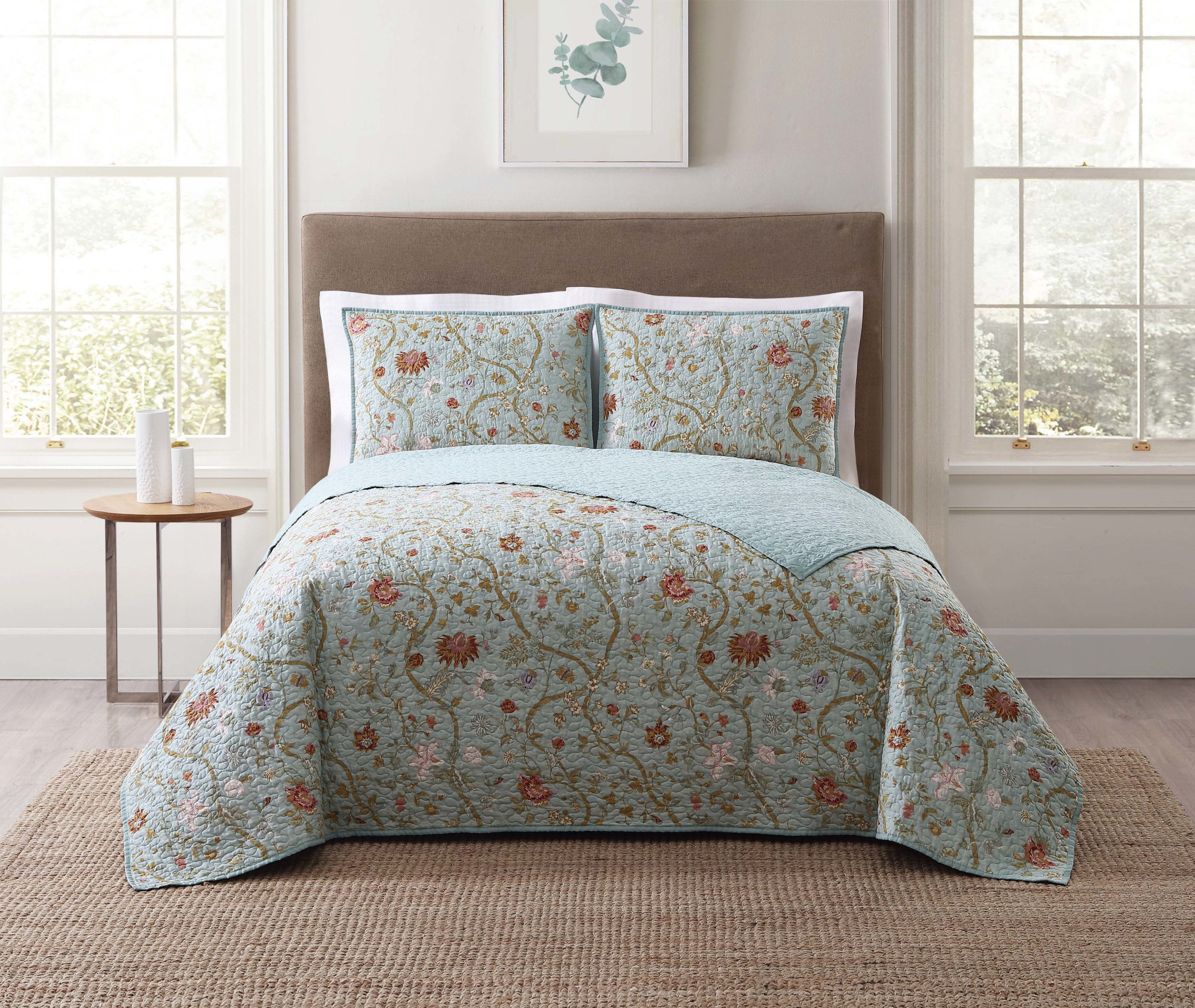 Style 212 Bedford Reversible Farmhouse Quilt Set & Reviews | Wayfair