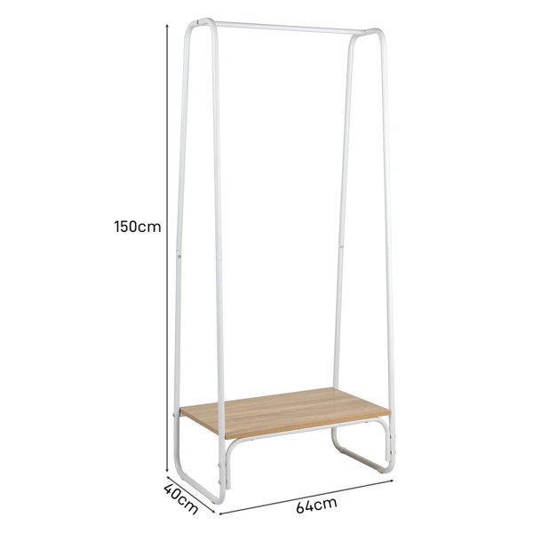 Rebrilliant Marcianne 25.1969'' Clothing Rack & Reviews | Wayfair