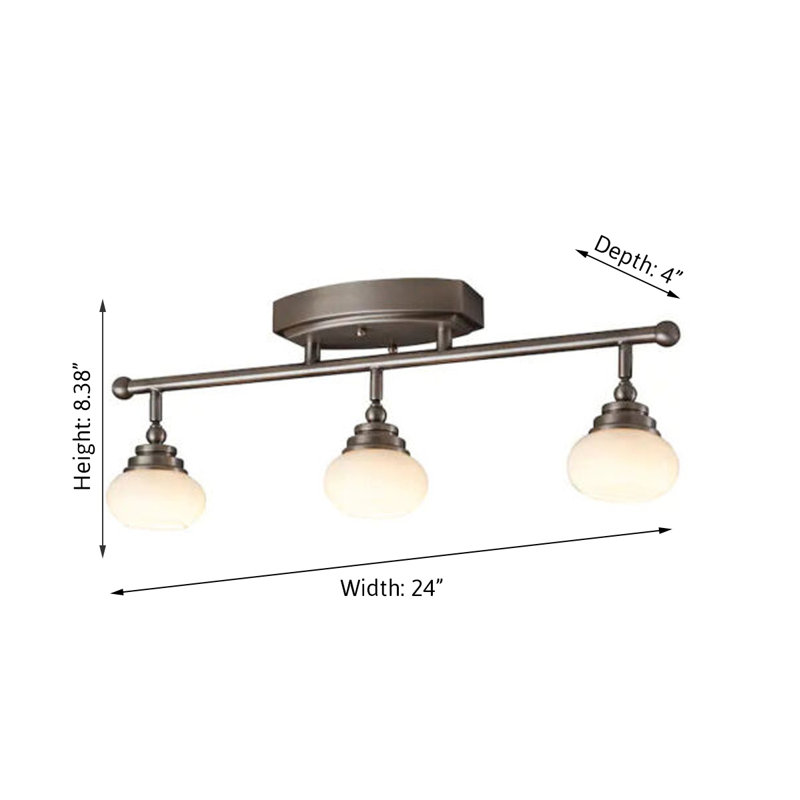 Kichler Lighting 24" 3 - Light Track Kit | Wayfair