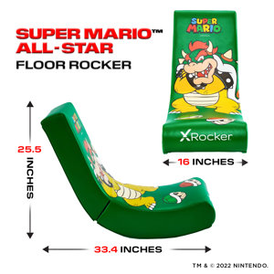 X Rocker Super Mario All-Star Video Rocker - Bowser & Reviews | Wayfair