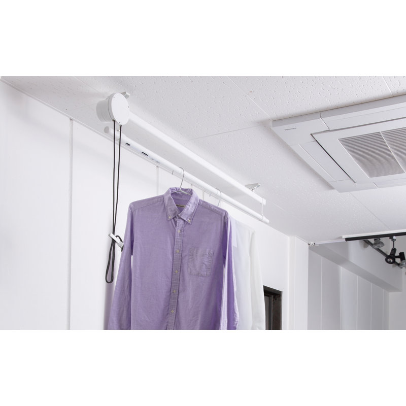 Takara Industry Ceiling-Mounted Retractable Drying Rack | Wayfair