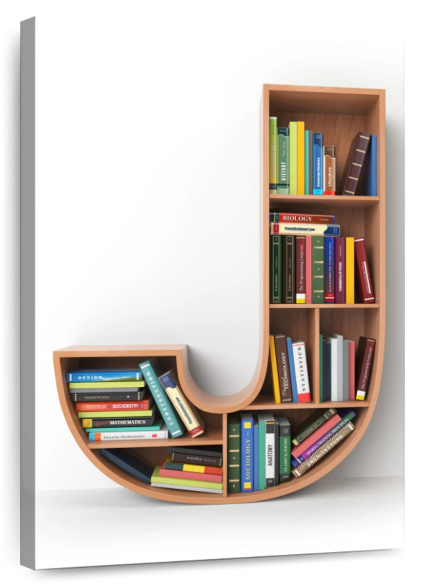 Trinx Keiri Letter J Bookshelf - Wayfair Canada