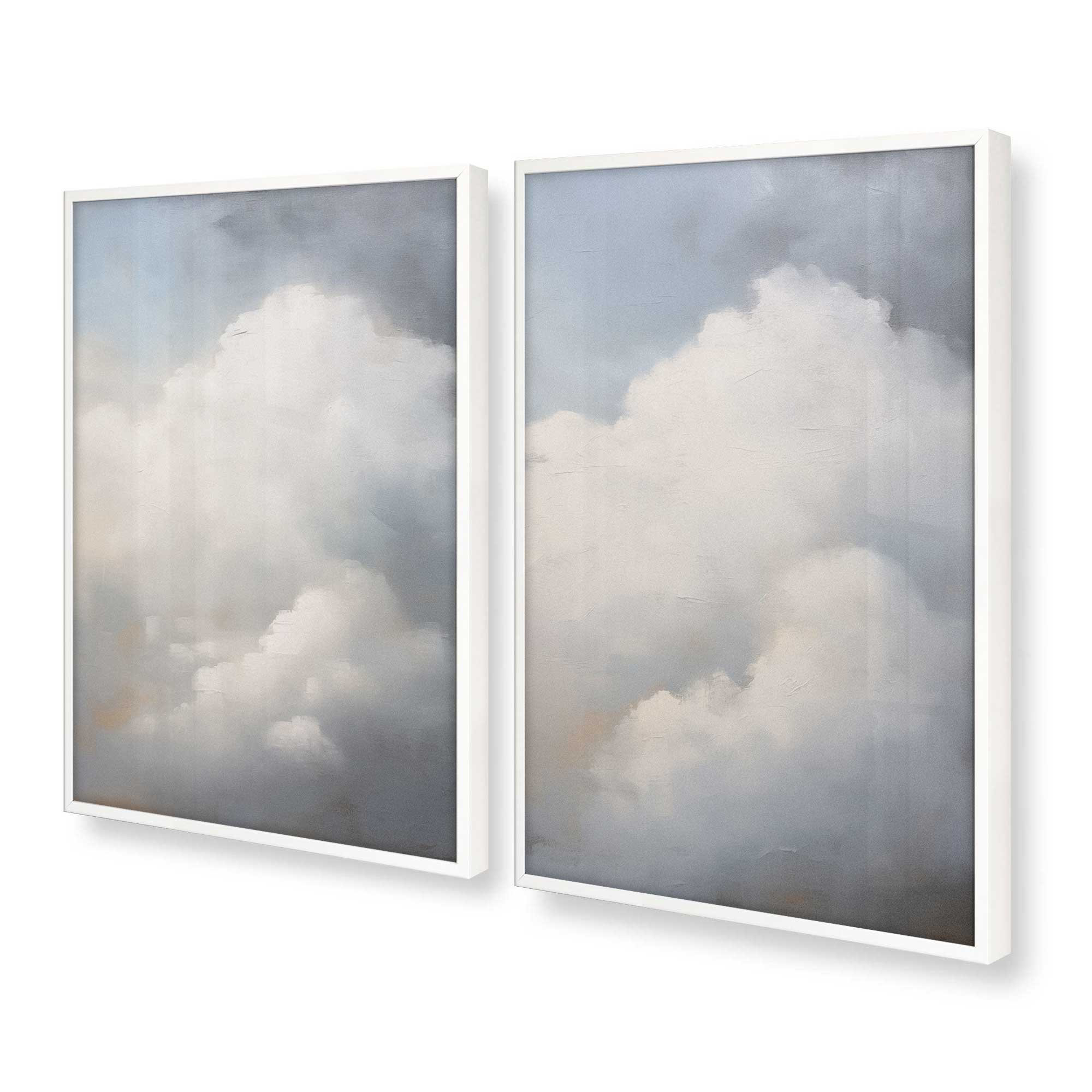 Latitude Run® Nimbus Dream Set of 2 Prints in a Frame | Wayfair
