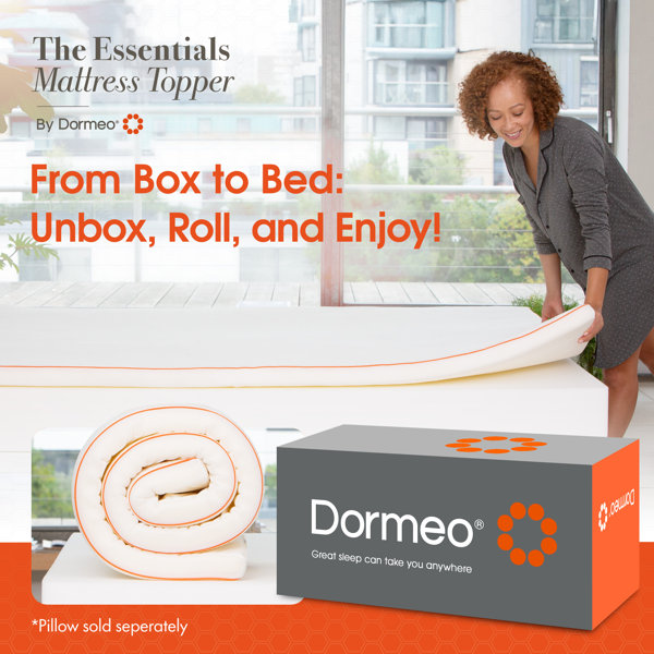Dormeo The Essentials Mattress Topper 2-Inch with Octacell Technology ...