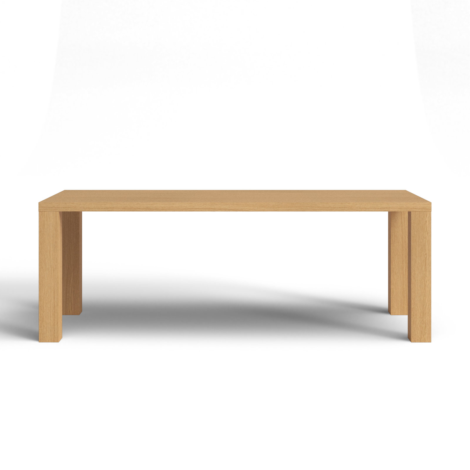 AllModern Carson 84" Dining Table & Reviews | Wayfair