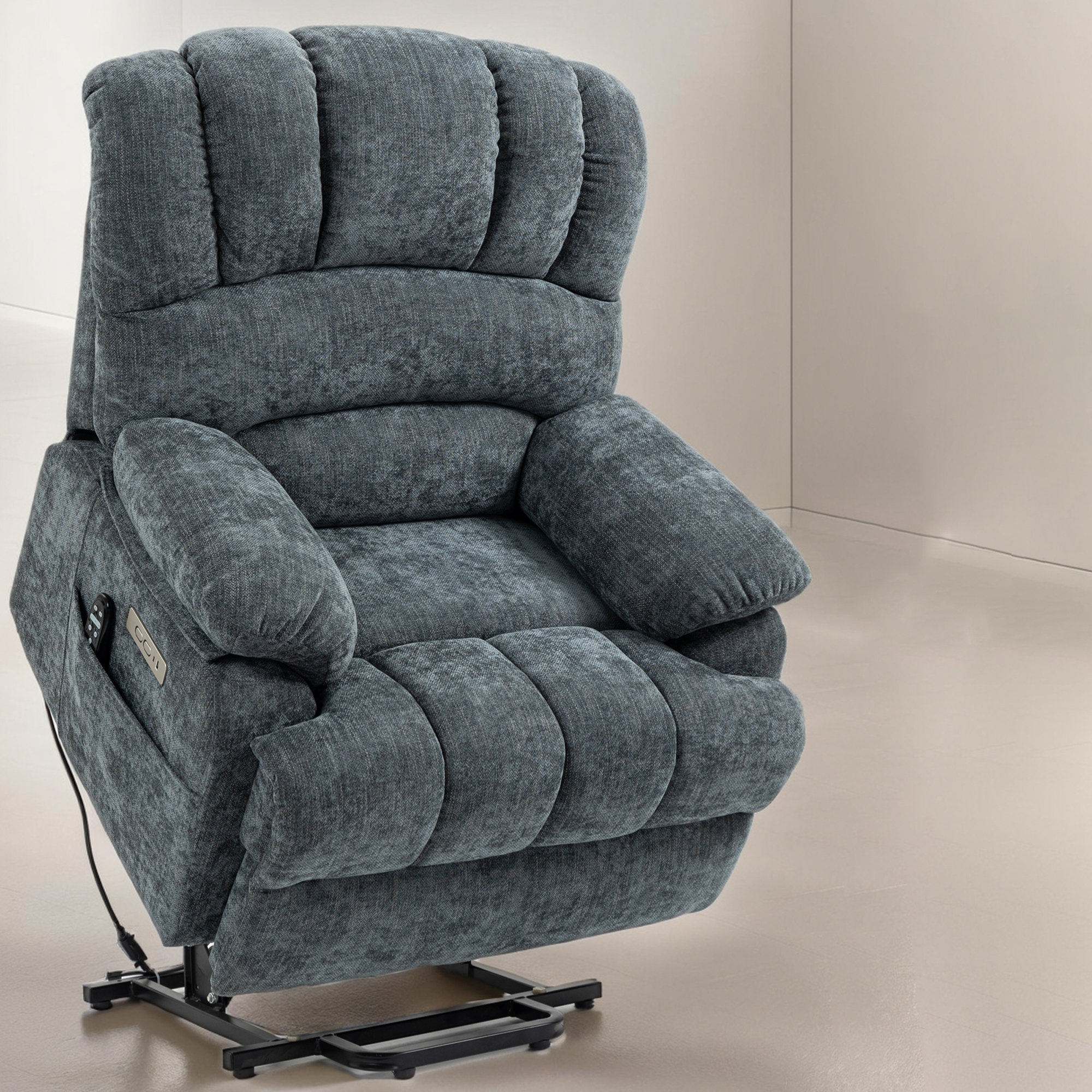 Latitude Run® Makanna Upholstered Lift Assist Recliner | Wayfair