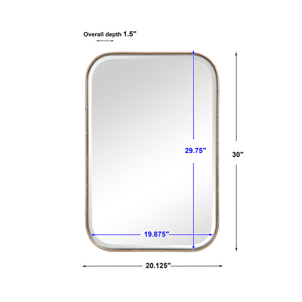 Joss & Main Lancey Classic Chinoiserie Beveled Vanity Mirror & Reviews ...