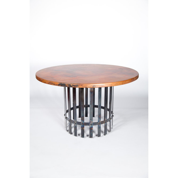 Prima Design Source Ashton Round Metal Dining Table | Wayfair
