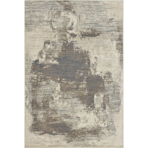 Union Rustic Khem Performance Tan Rug | Wayfair