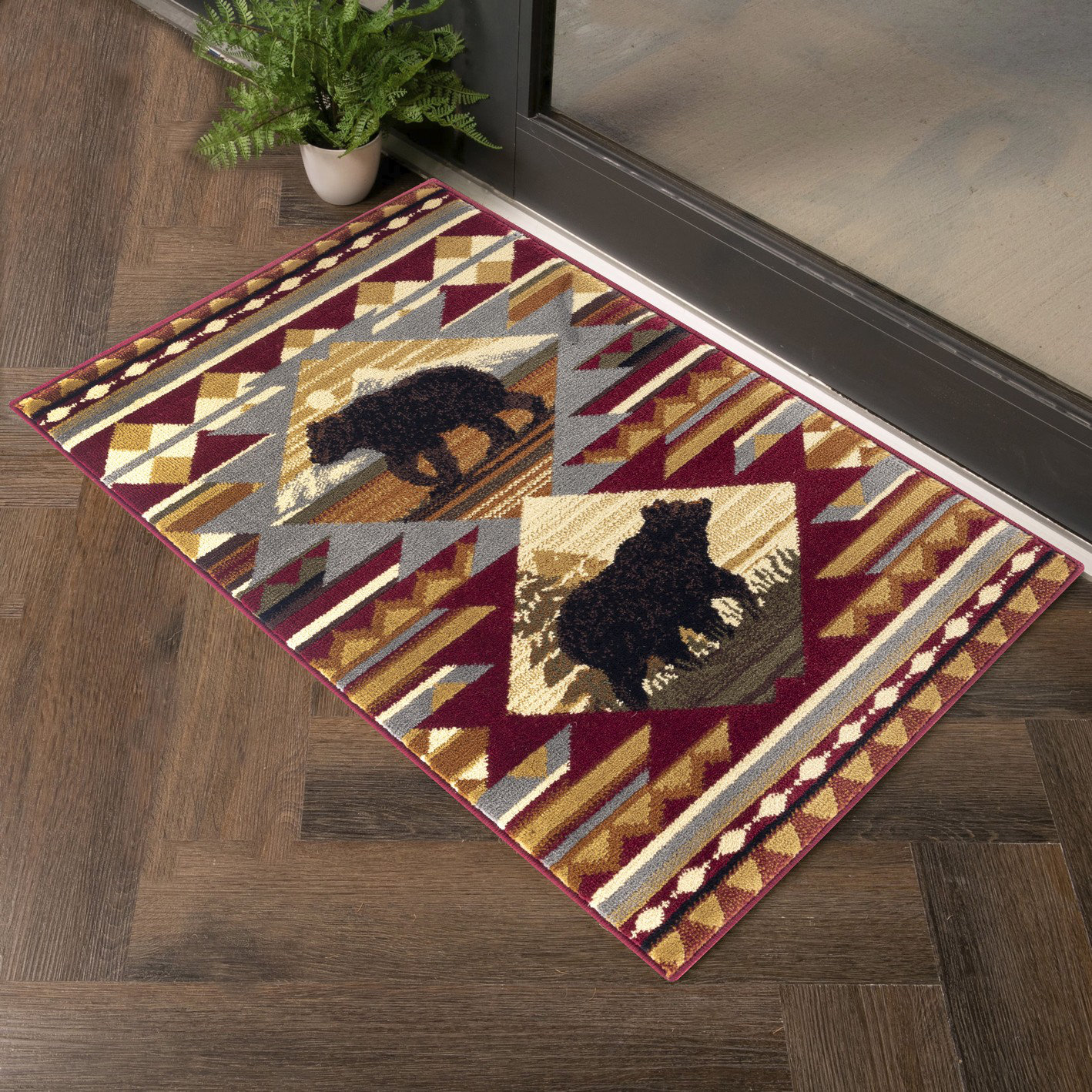 Loon Peak® Southwest Lodge Rugs for Elegance and Durability | Wayfair