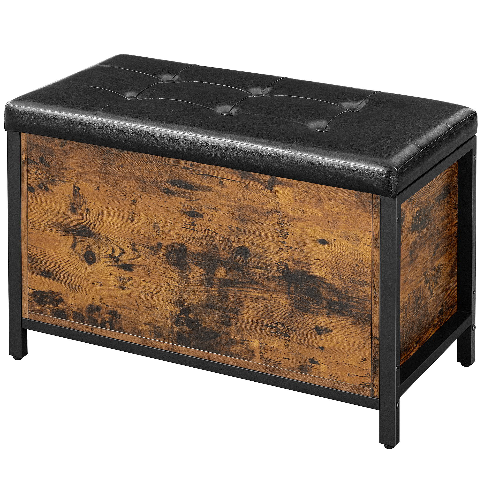 VASAGLE Copadion Padded Storage Bench | Wayfair