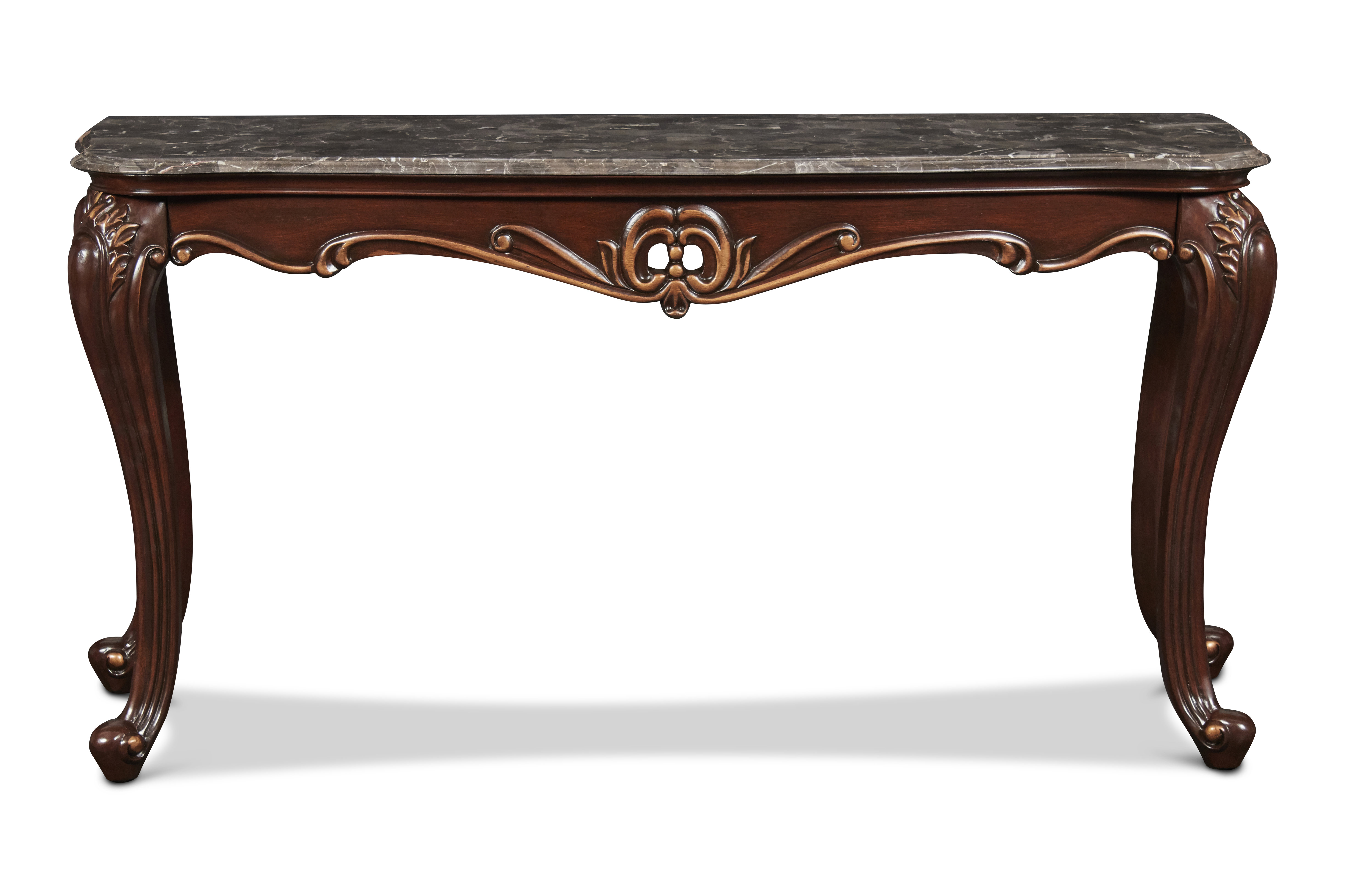 Royal Classics Constantine Console Table with Genuine Marble Top | Wayfair