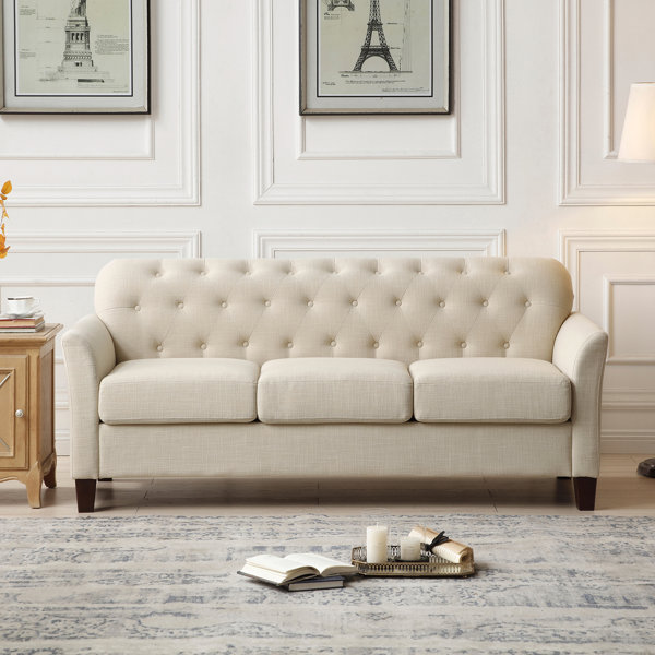 Lark Manor Aimo 73" Wide Tufted Back Sofa & Reviews | Wayfair