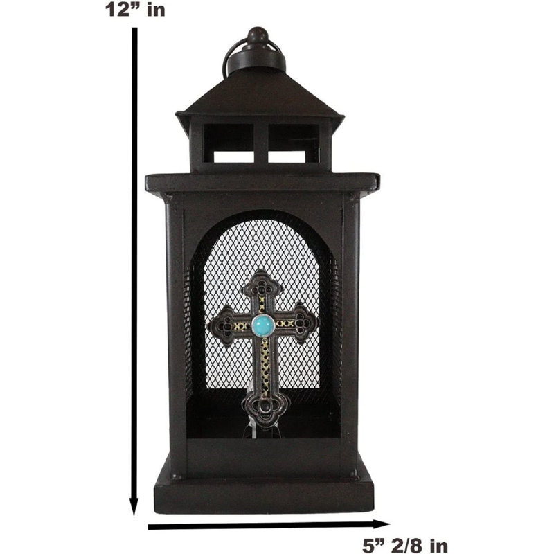 Red Barrel Studio® 12" Plug-in Outdoor Lantern | Wayfair