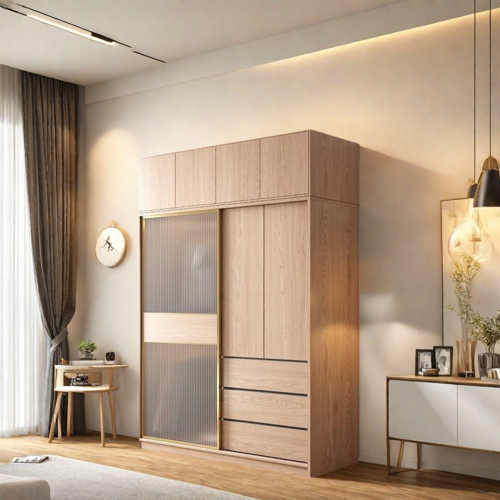 marlao Modern Simple Fashion Wardrobe | Wayfair