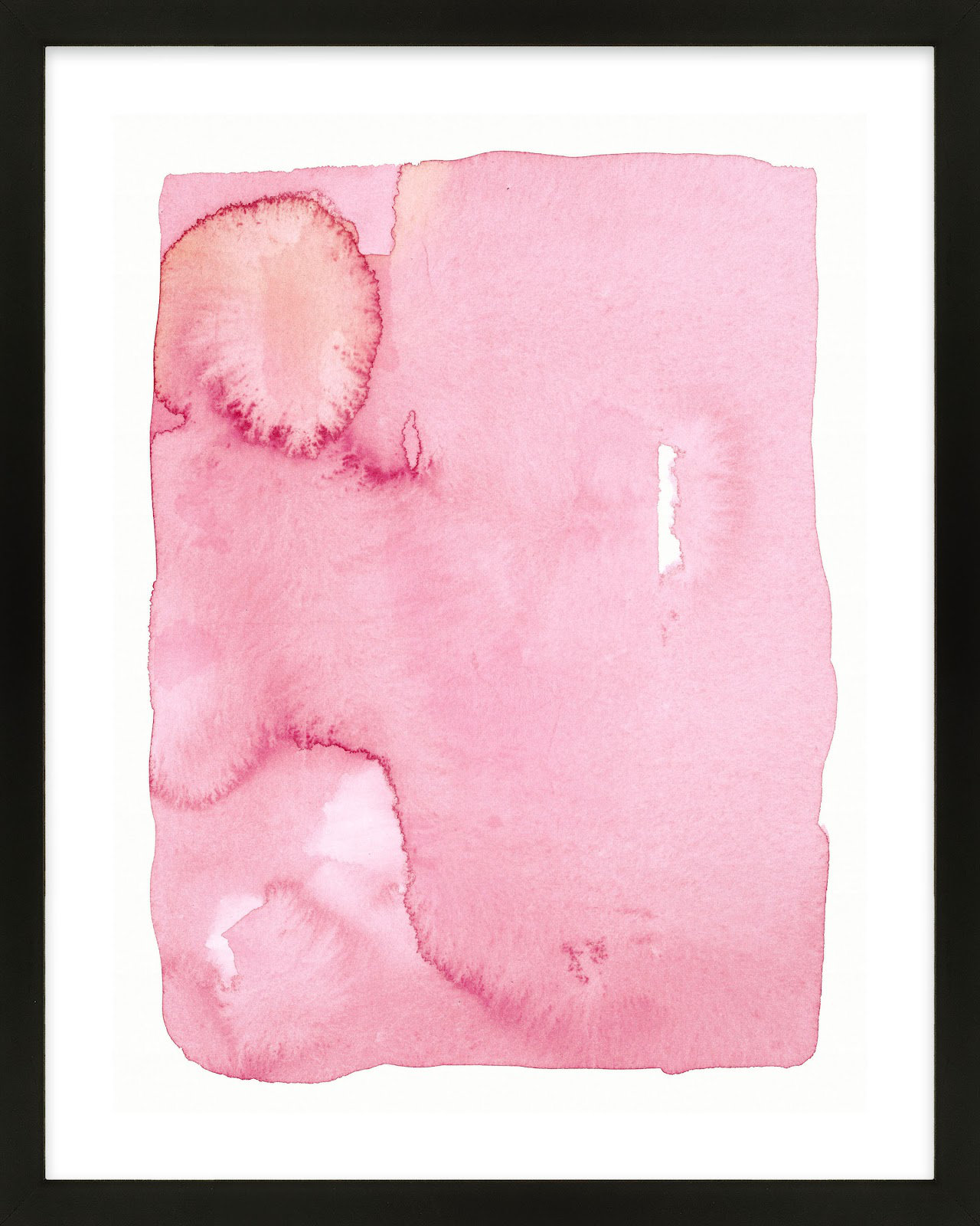 Lipman Art Pink Splash By Jacques Pilon - Framed Wall Art | Perigold