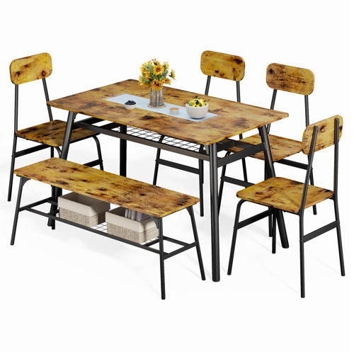 6 Piece Kitchen & Dining Room Sets You'll Love | Wayfair