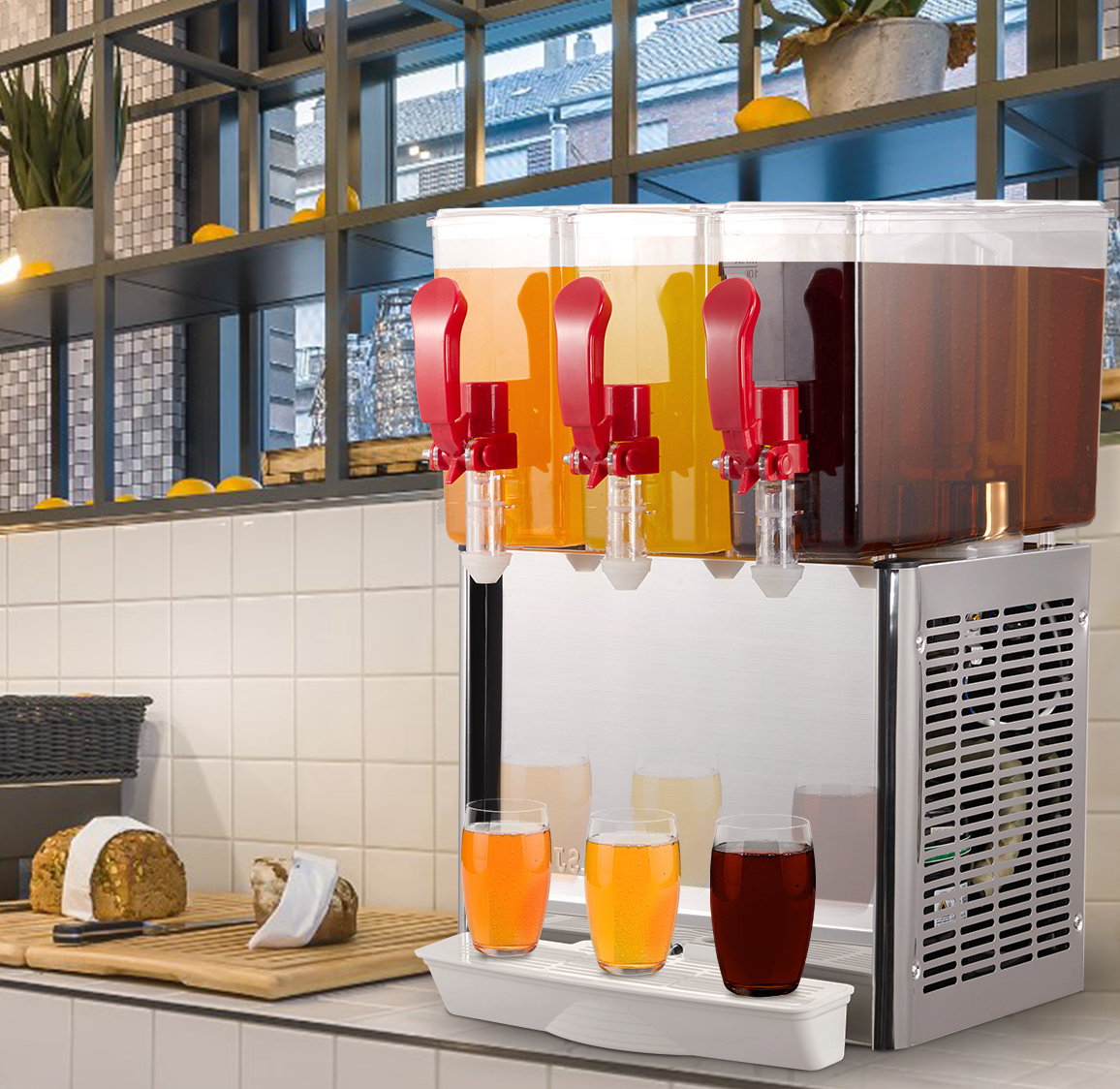 Espiron Optimum Refrigerated Beverage Dispenser, Commercial Beverage ...
