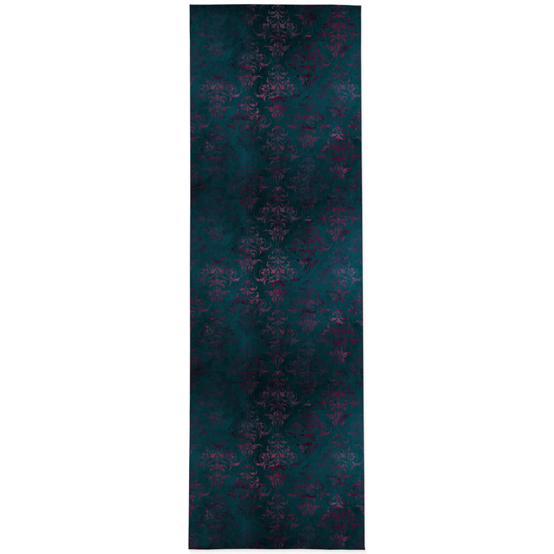 House of Hampton® Canby Performance Teal/Purple Rug | Wayfair