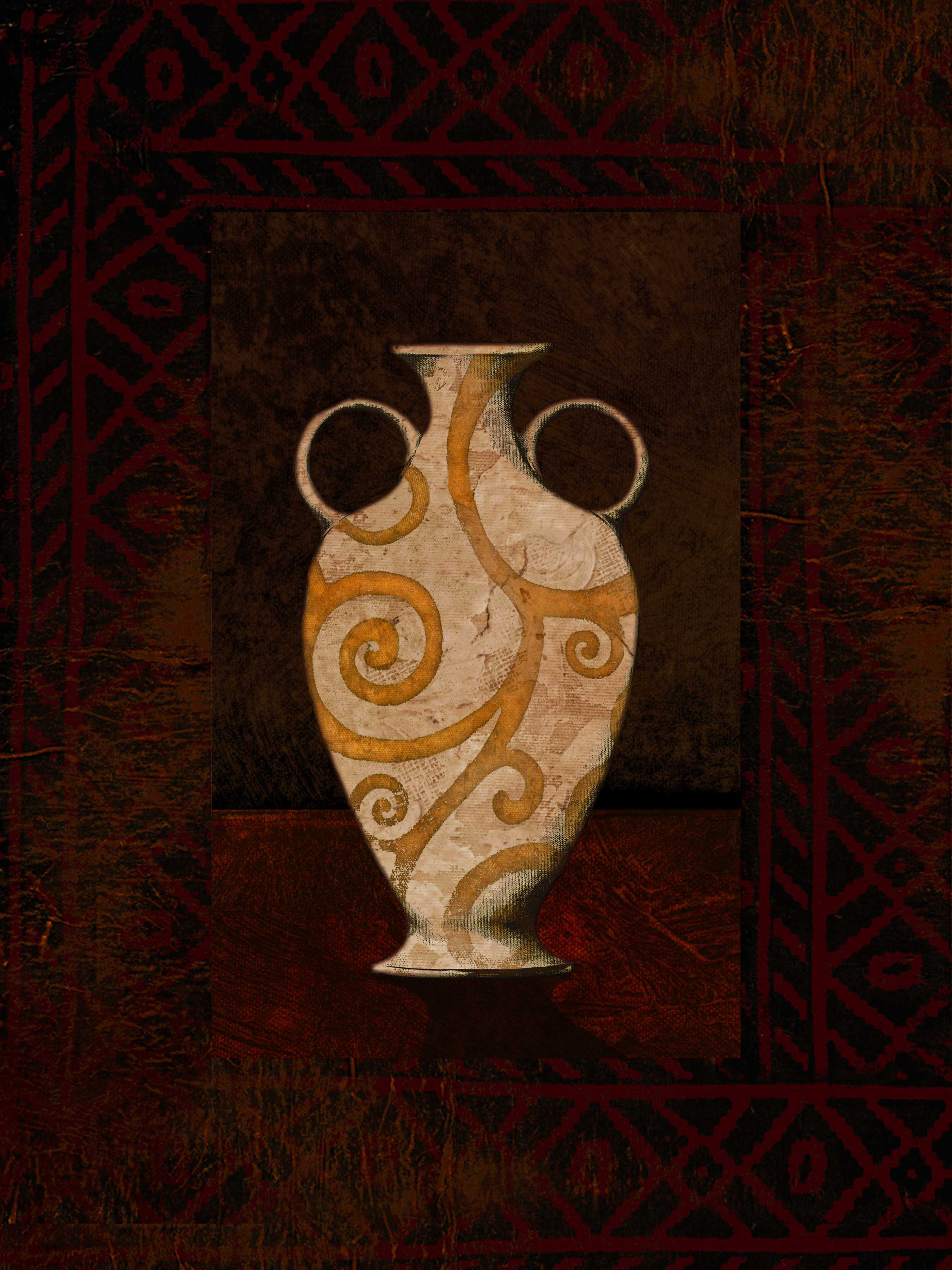 Charlton Home® Jug with Handles 1 - Wrapped Canvas Print | Wayfair