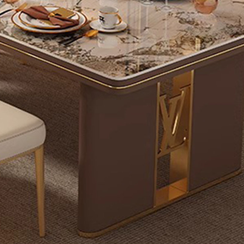 Graceful Nests Furnishings Light luxury high-end creative dining table ...