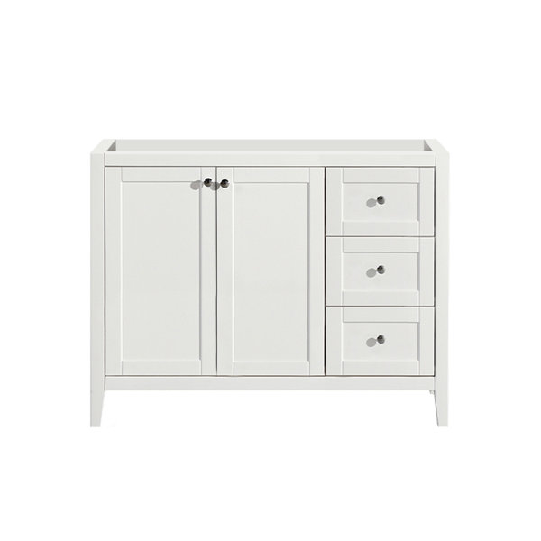 46"- 50" White Vanity Bases You'll Love | Wayfair