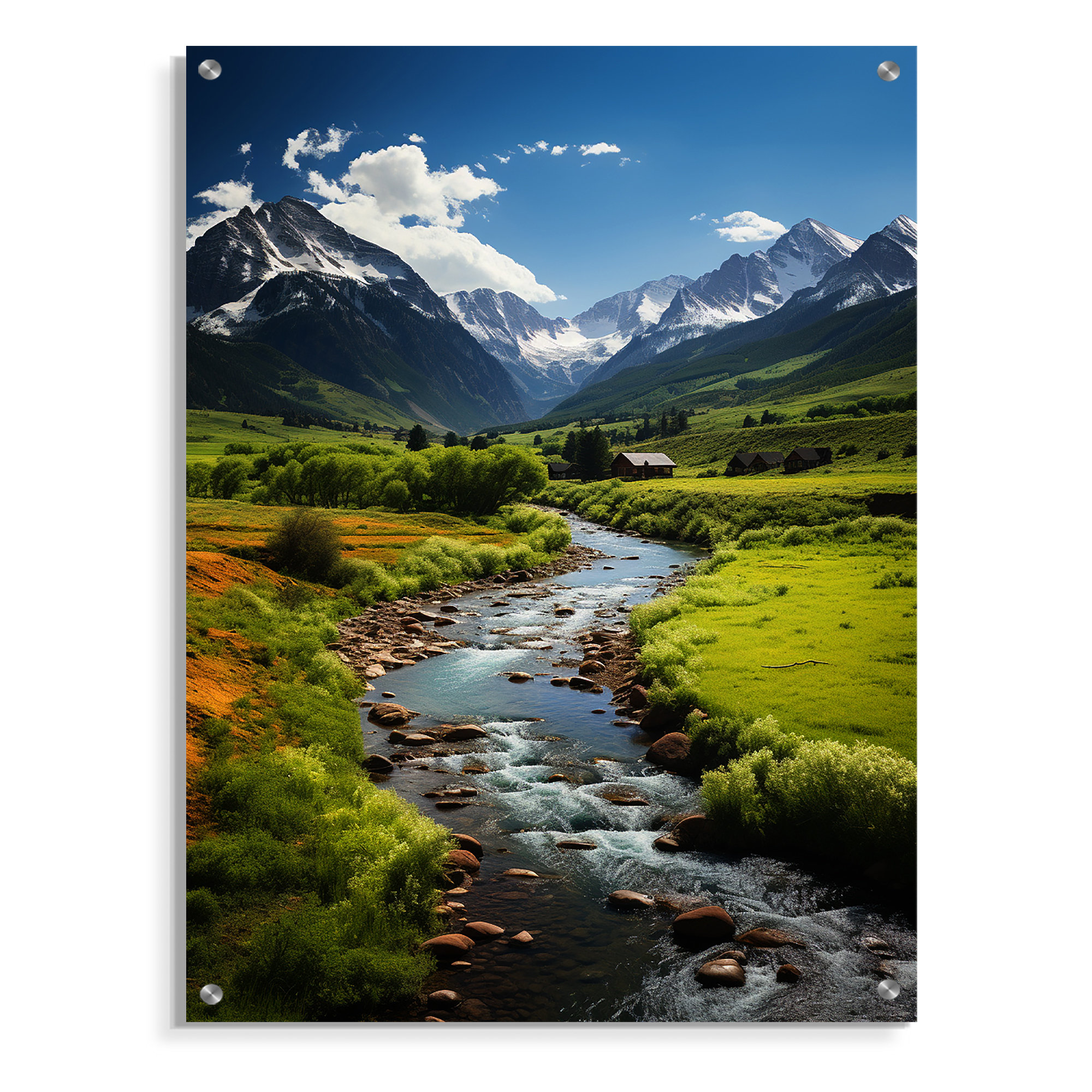 Millwood Pines Colorado Landscape I - Colorado Acrylic Wall Art For ...