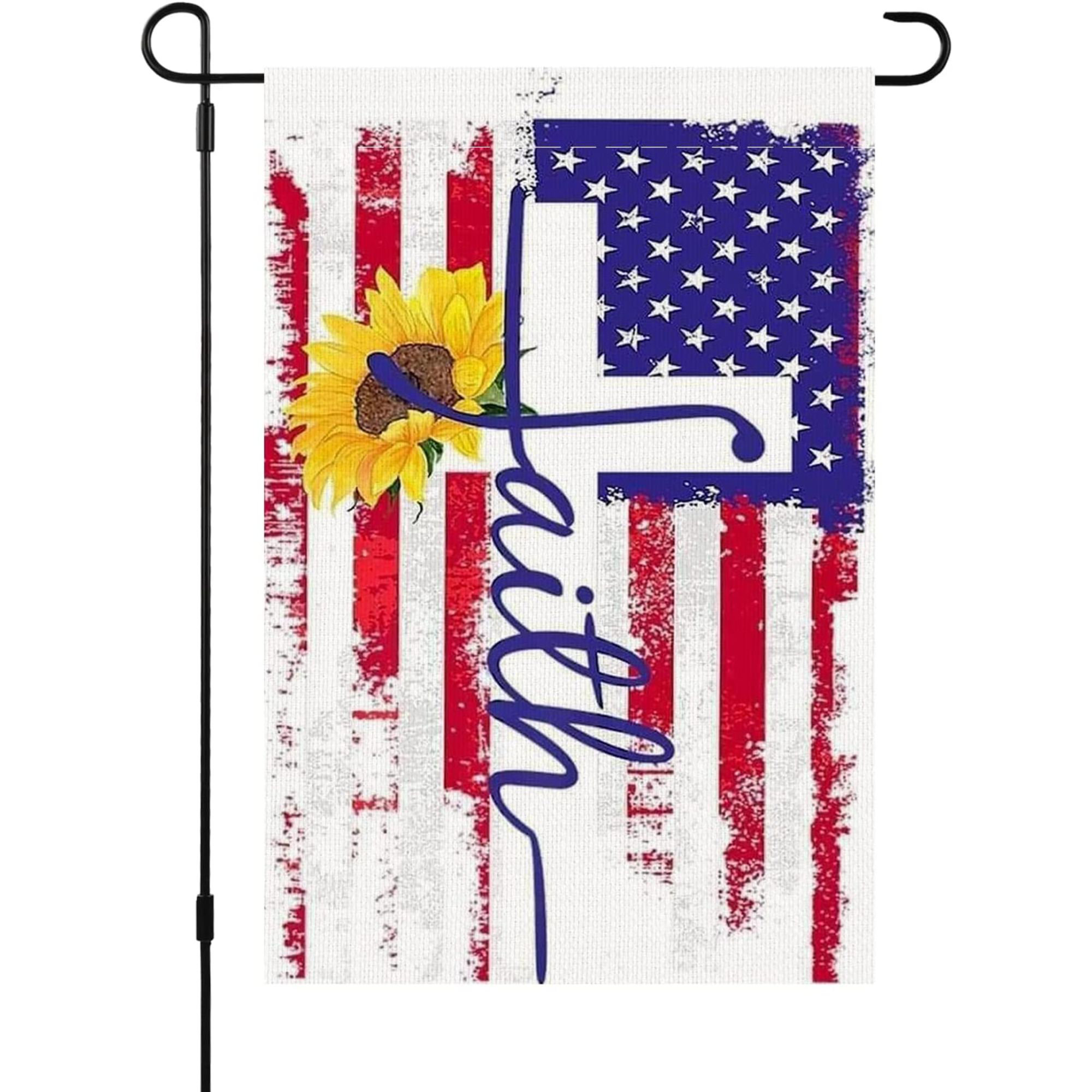 The Holiday Aisle® Gracieleigh Polyester 18" x 12" in. Garden Flag ...