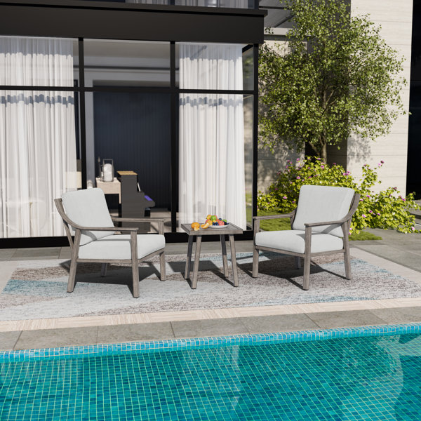 Winston Porter Vishali 3 Piece Seating Group with Cushions - Wayfair Canada