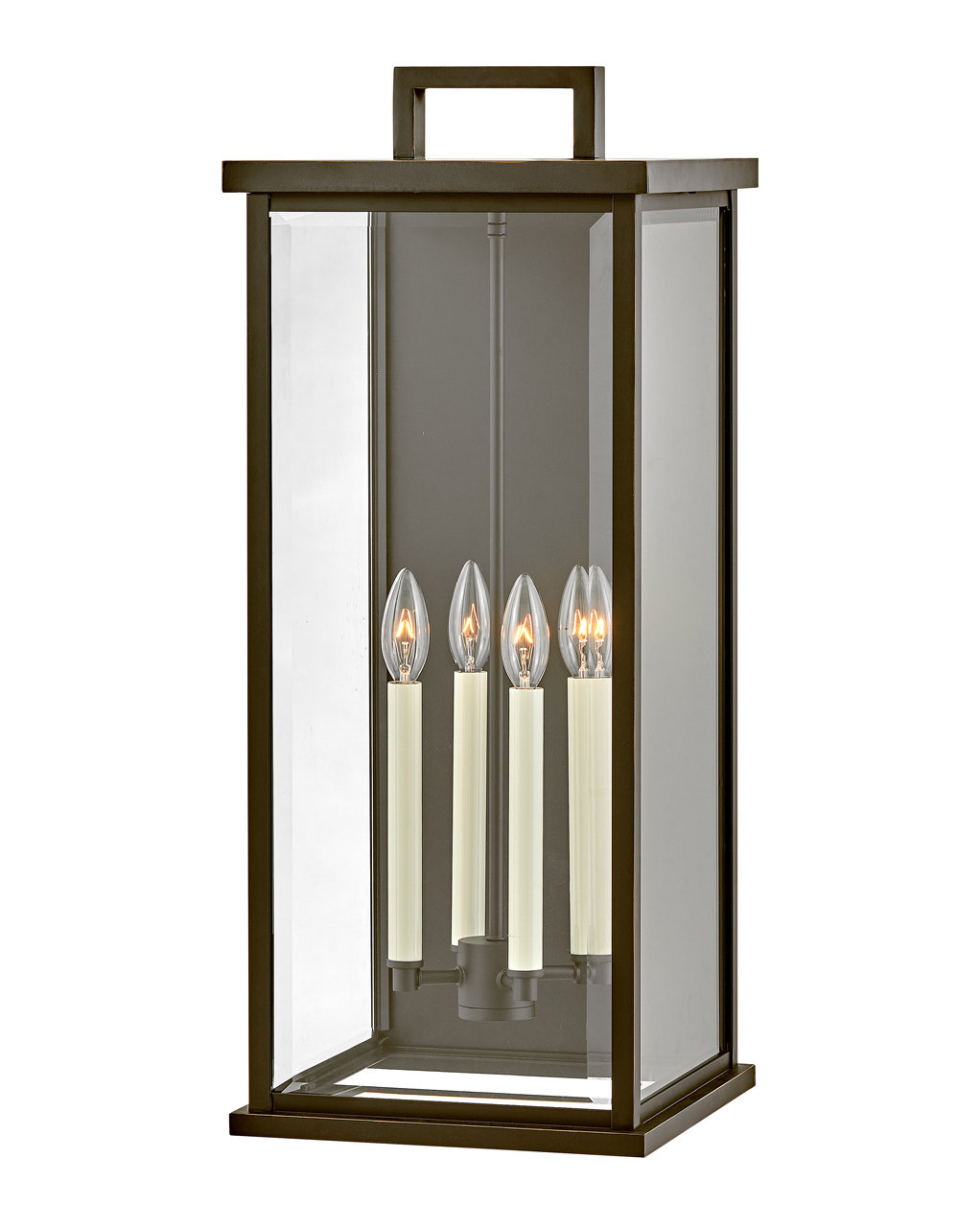 Hinkley Weymouth 27" Four-Light Outdoor Wall Mount Lantern | Wayfair