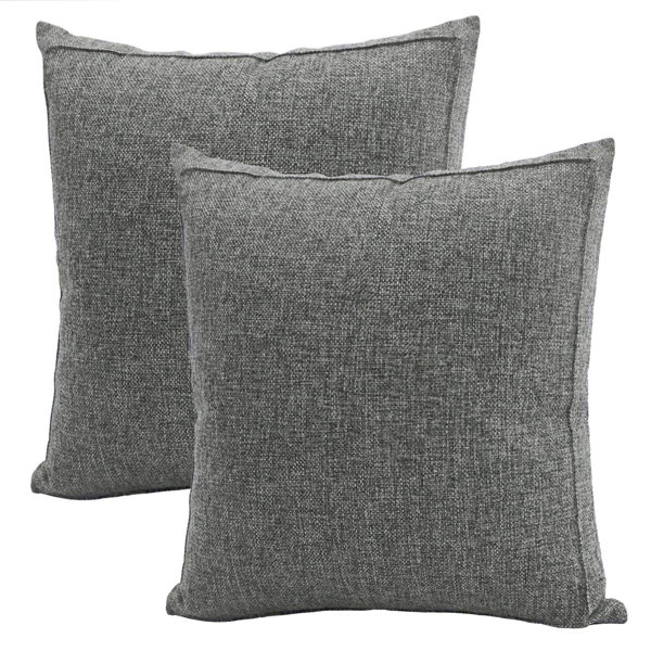 Decor Ur Space Solid Linen Pillow Cover | Wayfair