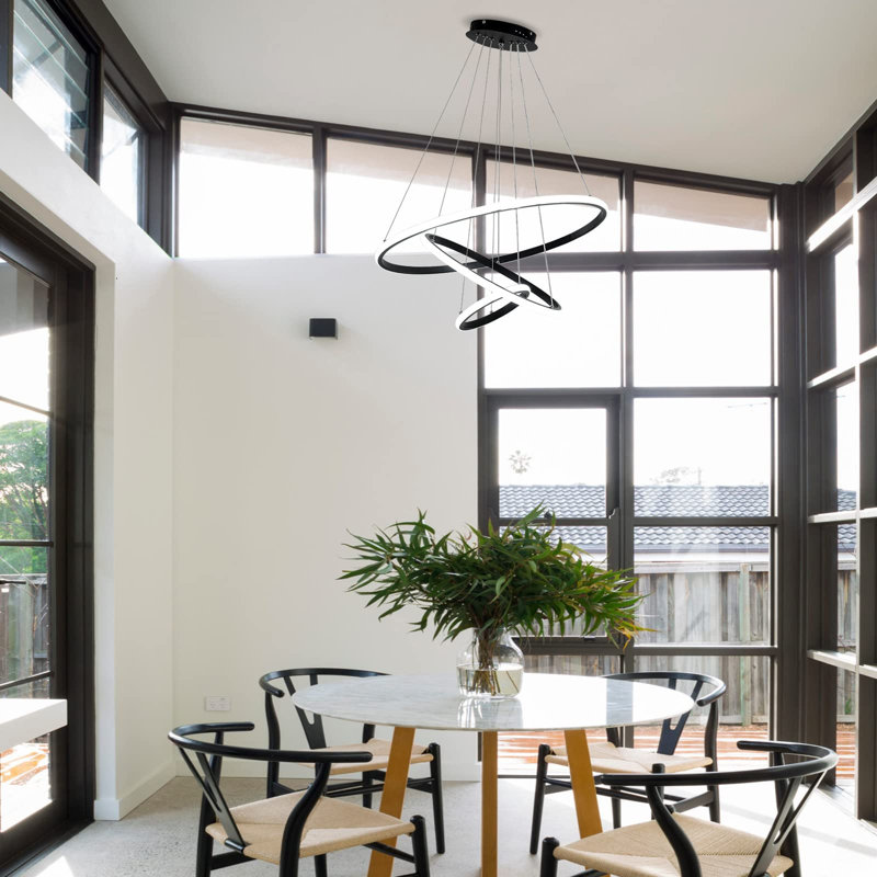 Wrought Studio Dado 3 - Light LED Tiered Chandelier & Reviews | Wayfair