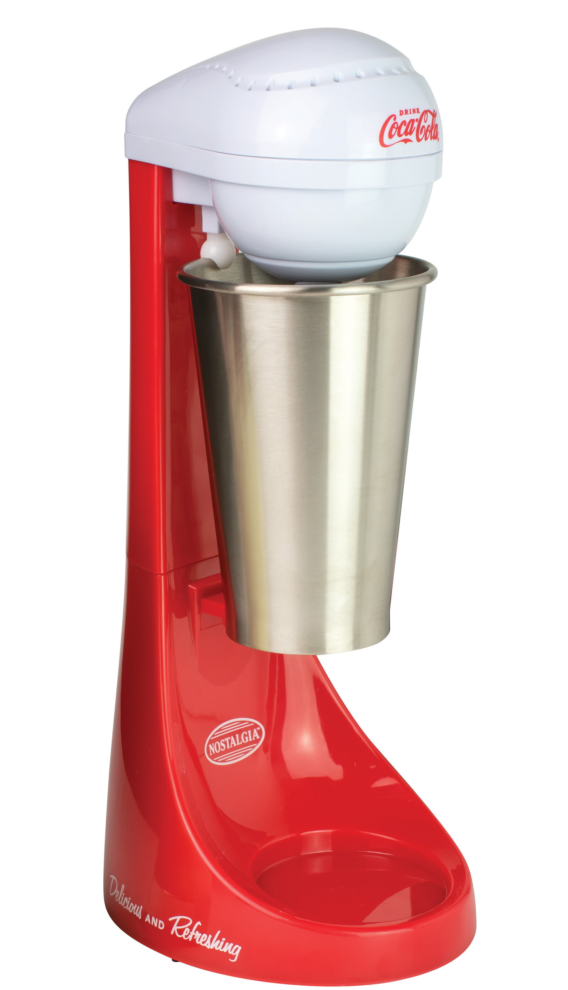 Nostalgia Two-Speed Electric Coca-Cola Limited Edition Milkshake Maker ...