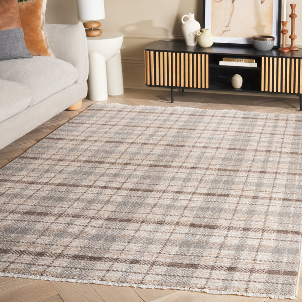 Safavieh Oxford Plaids 300 Performance Plaid Rug & Reviews | Wayfair