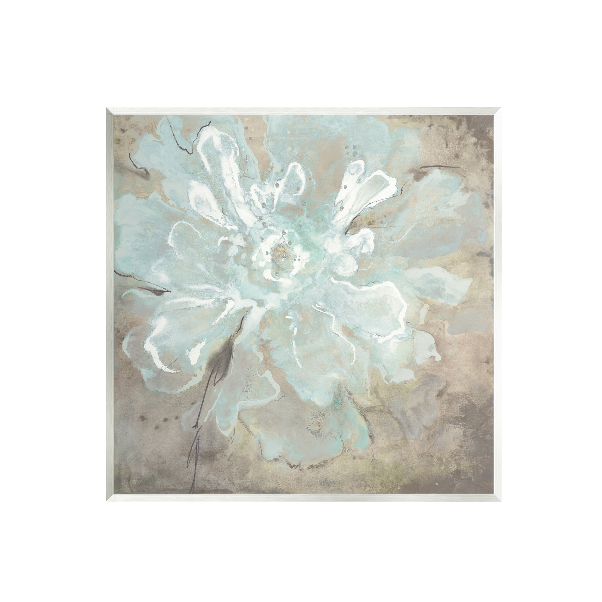 Stupell Industries Ax-053-Wood Abstract Country Flower by Liz Jardine ...