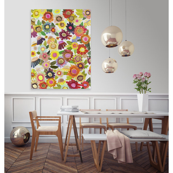 GreenBox Art 'Blooms' by Eli Halpin Painting Print on Canvas | Wayfair