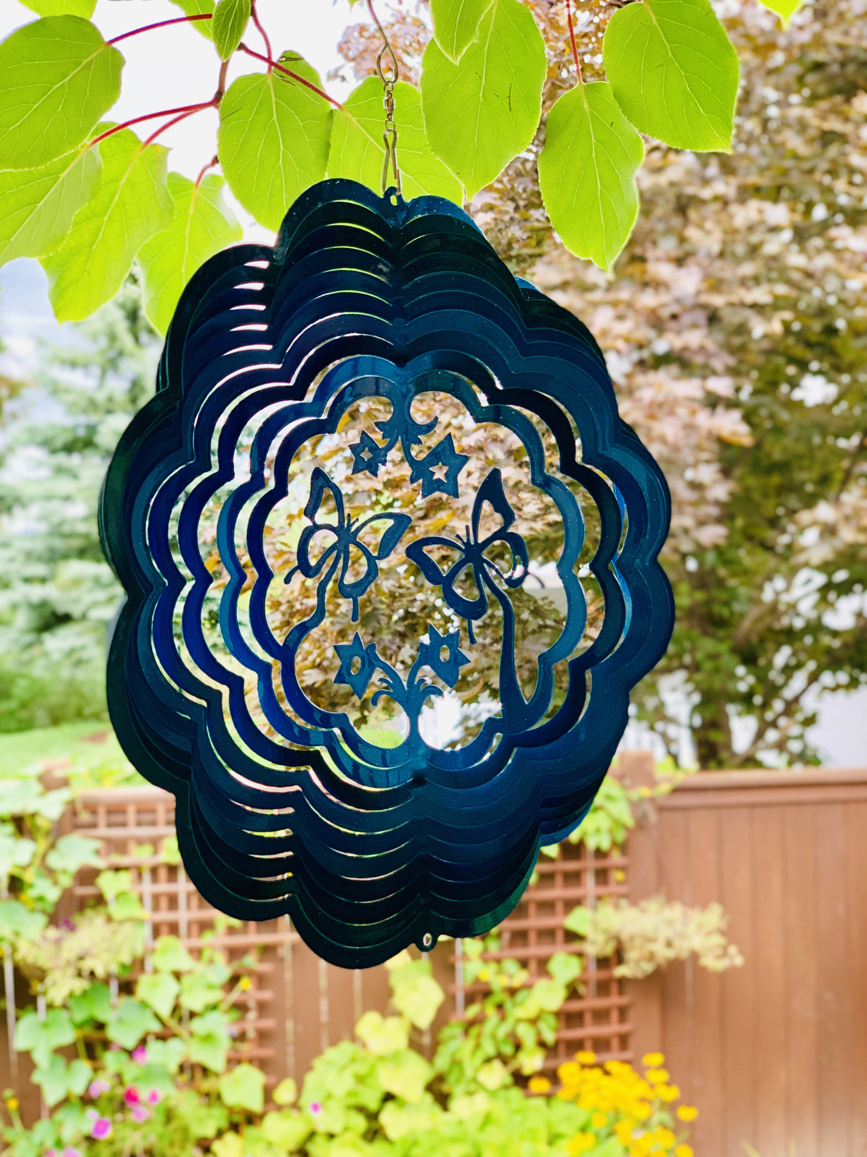 August Grove® Antone 3D Hanging Butterflies Rotator | Wayfair