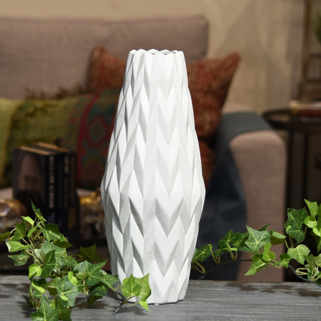 Wrought Studio™ Dolloff Bellied Table Vase | Wayfair