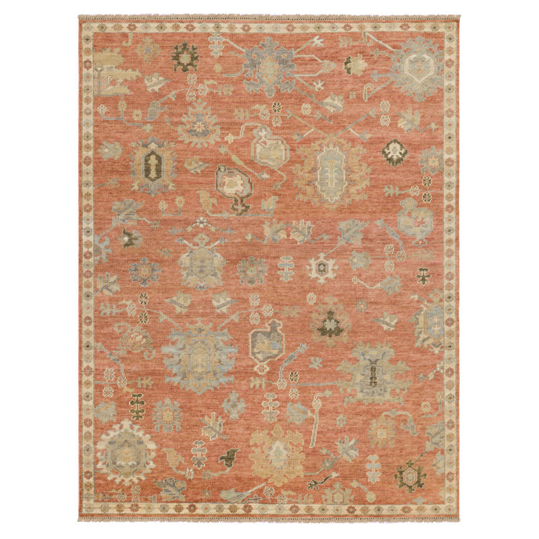 Karastan Rugs Andujar Rust Area Rug | Wayfair