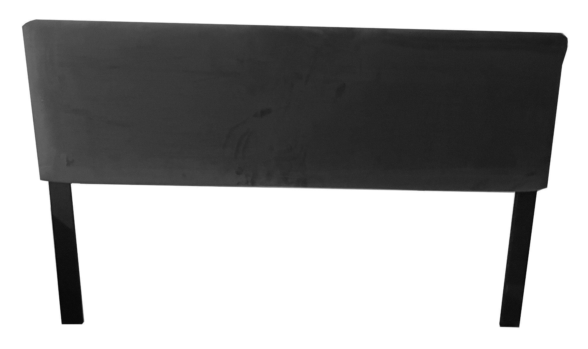 Ebern Designs Rome Straight Padded Headboard Suede Fabric Upholstered ...