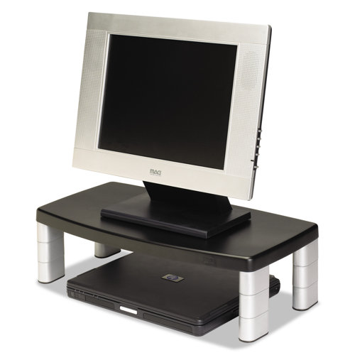 3M Extra-Wide Adjustable Monitor Stand Stackable Monitor Stand ...