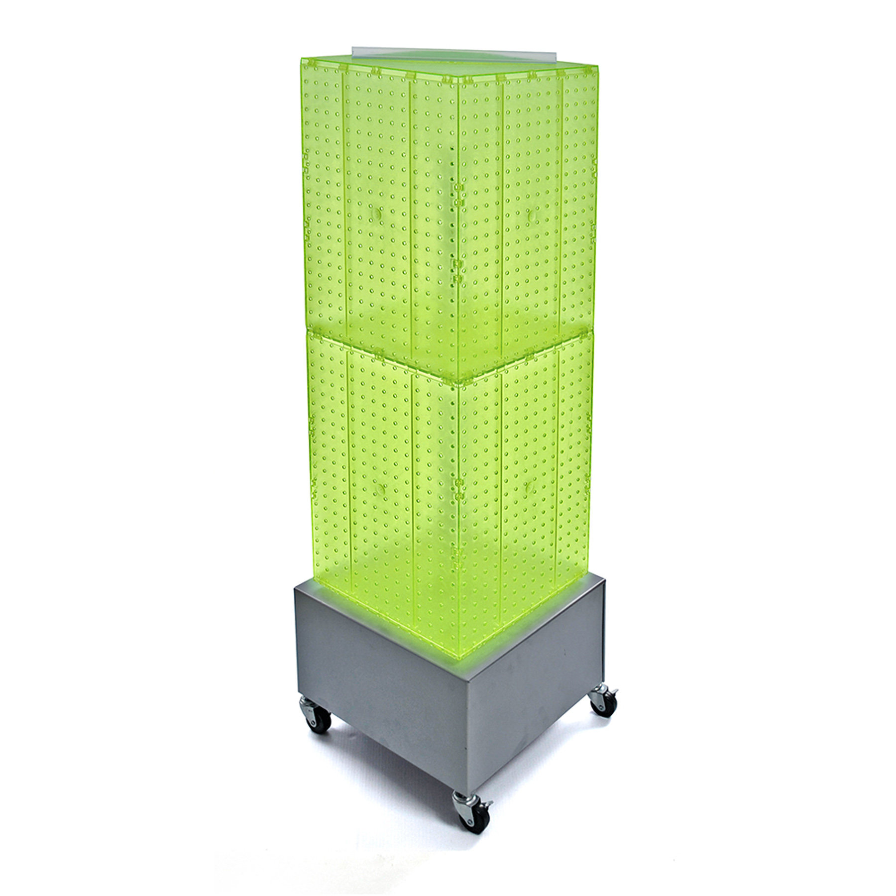 Azar Displays Four- Sided Interlocking 52" H x 16" W Pegboard - Wayfair ...