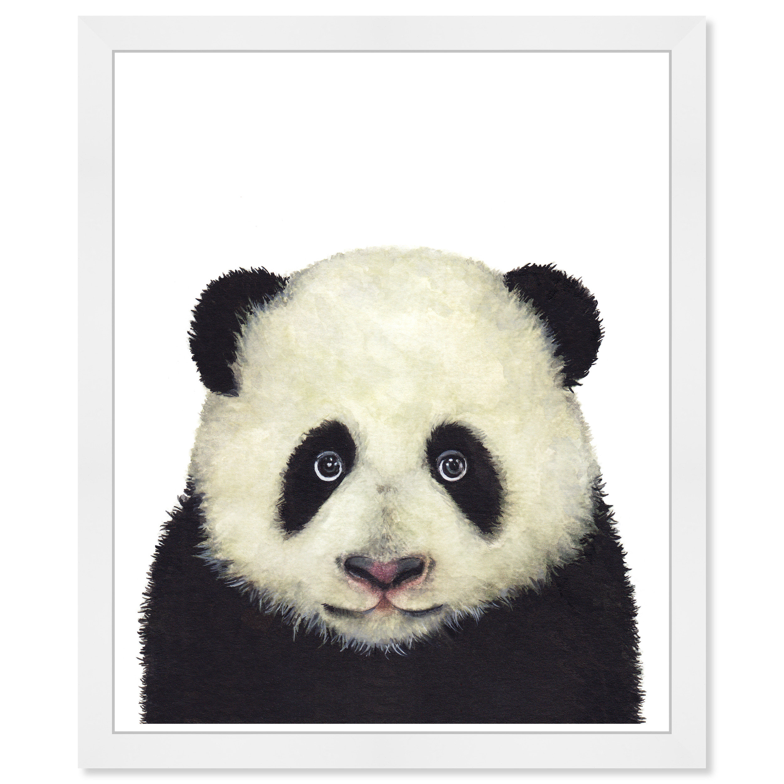 Olivia's Easel Cute Baby Panda Framed Art | Wayfair