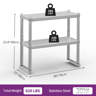 Balconera Stainless Steel Adjustable 2 Tier Overshelf with Hook | Wayfair