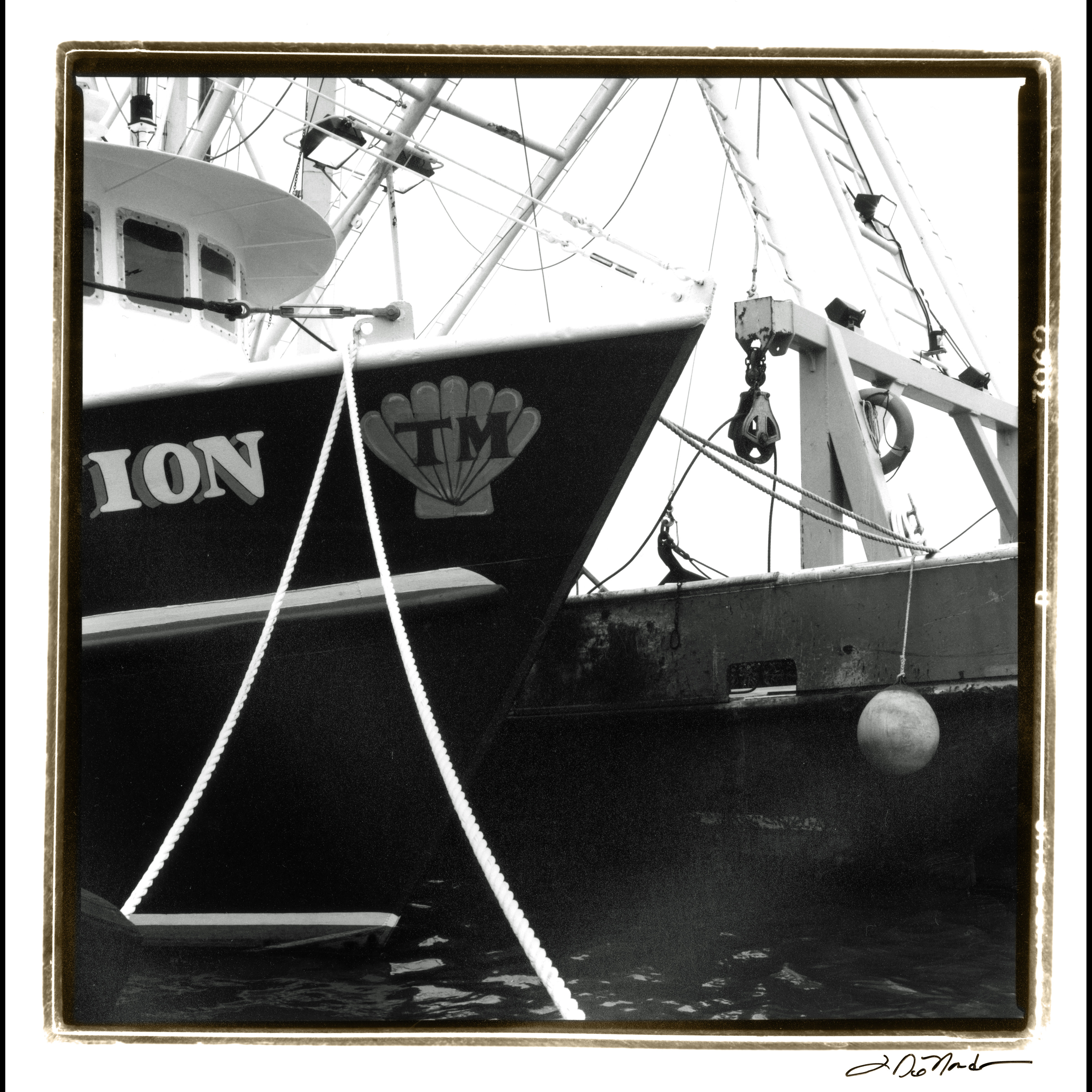 Longshore Tides Fishing Trawler I by Laura DeNardo - Wrapped Canvas ...