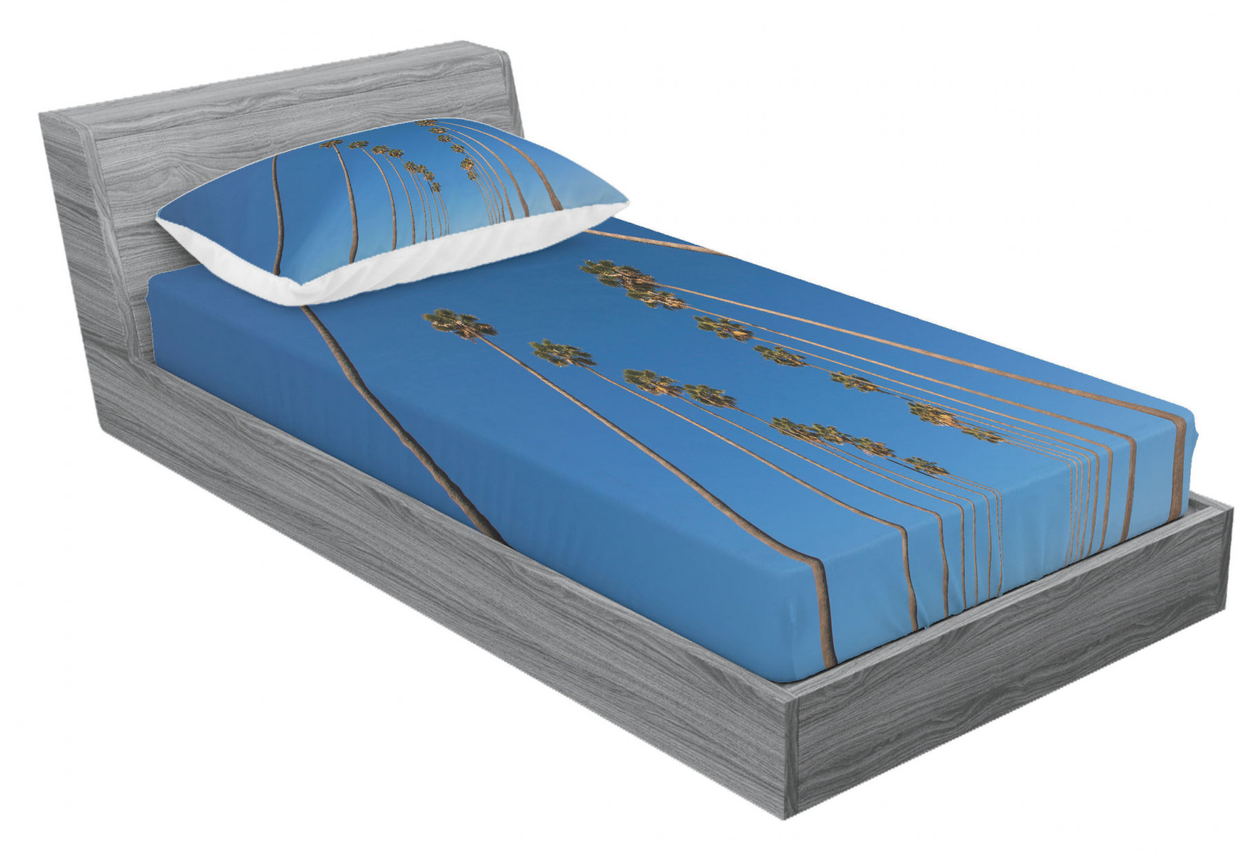 Ambesonne Palm Tree Sheet Set | Wayfair