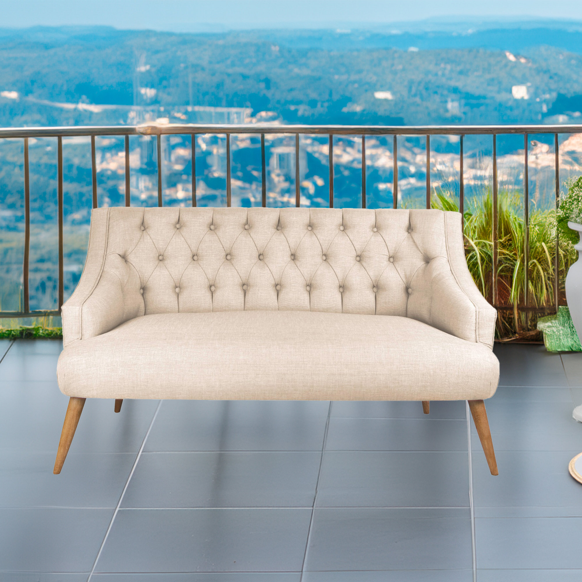 SpiritHome 55.12'' Loveseat | Wayfair